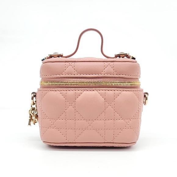 Dior | Bags | Christian Dior Christian Cannage Micro Vanity S98 | Poshmark
